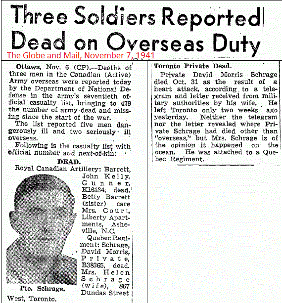 Schrage, David Morris – Jewish Historical Society of Hong Kong