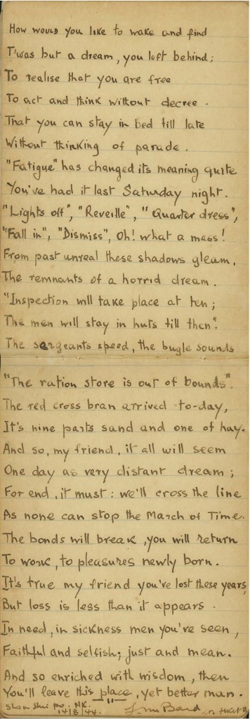 The Leo Landau War Diary – Jewish Historical Society of Hong Kong